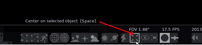 Real-time Moon Display